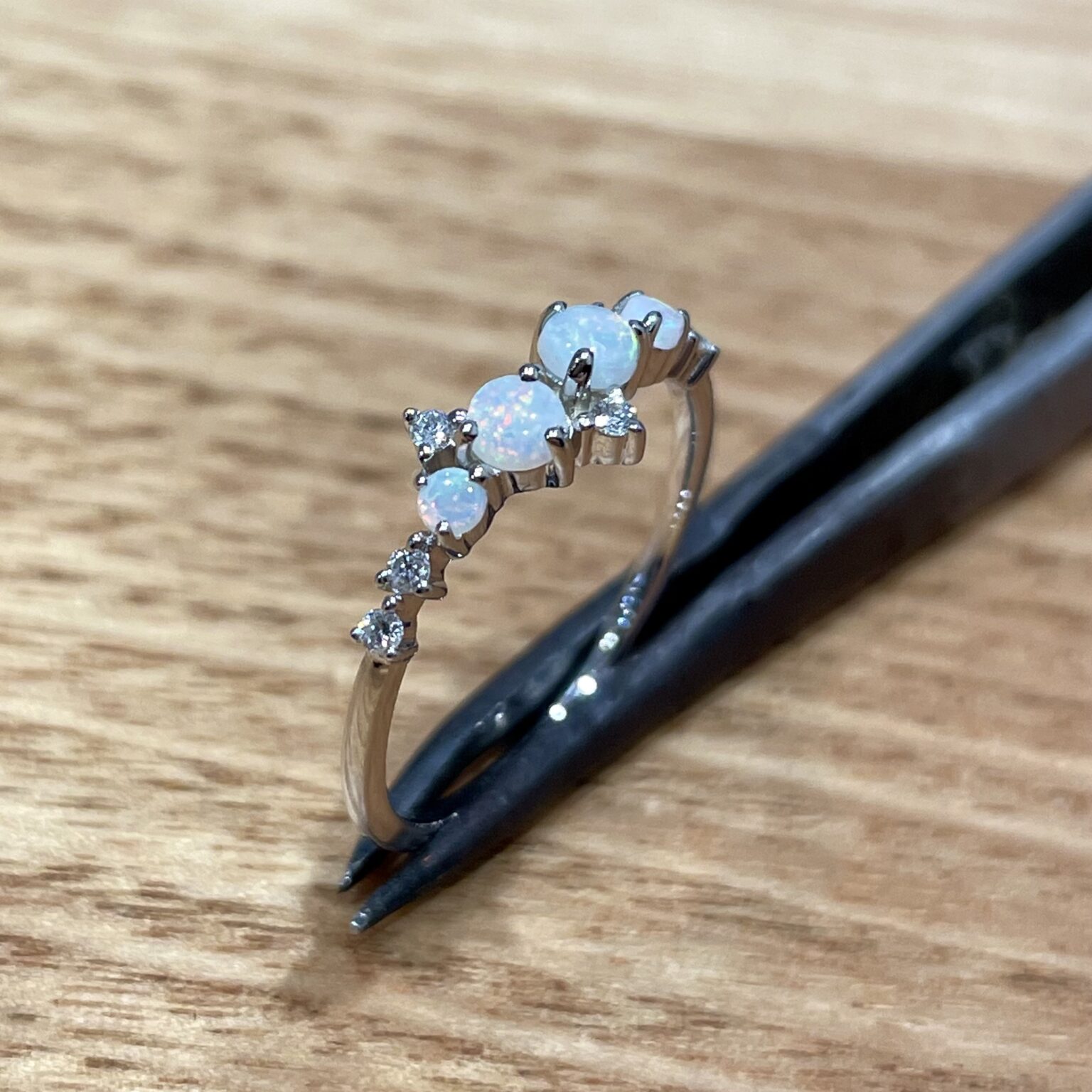 9K Gold Prosperity Ring 7726 | Australian Opals | Shop Opal and Diamond ...